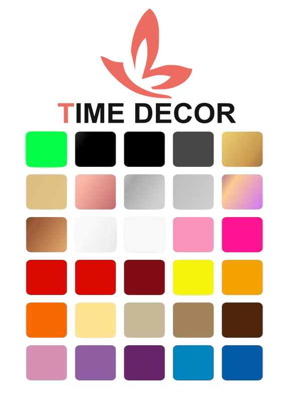Перелік кольорів - Time Decor